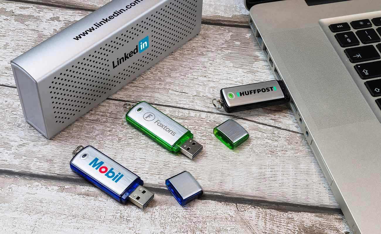 Custom USB Flash Drives Imprinted with your Logo