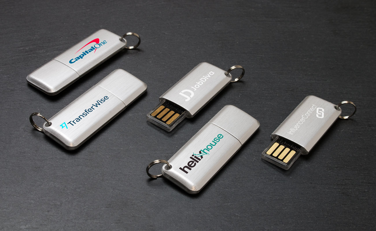 Custom USB Drives and more Printed with Your Logo