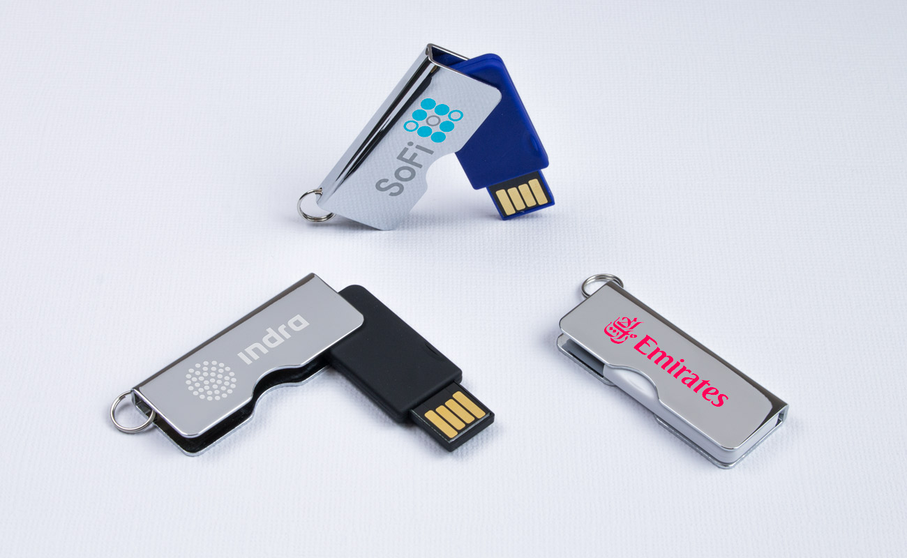 Custom USB Drives and more Printed with Your Logo
